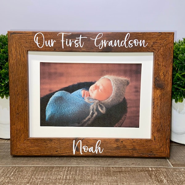 Grandson Picture Frame - Etsy