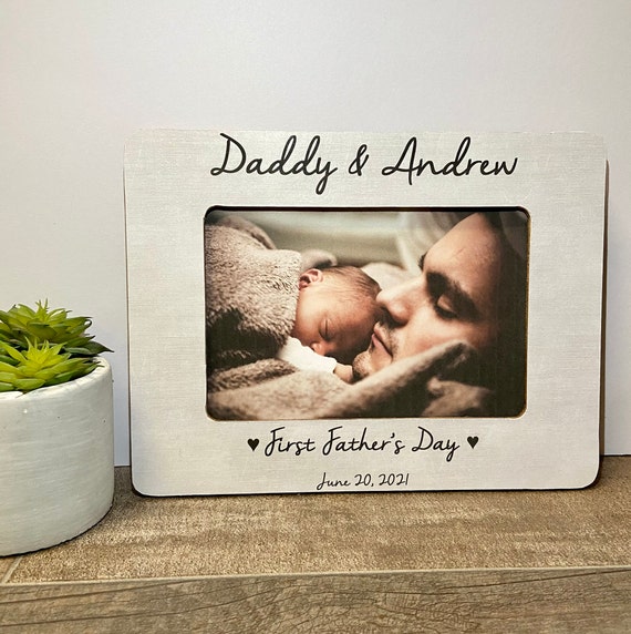 Daddy Personalized Frame Gift Fathers Day Gift Dad Gift New - Etsy