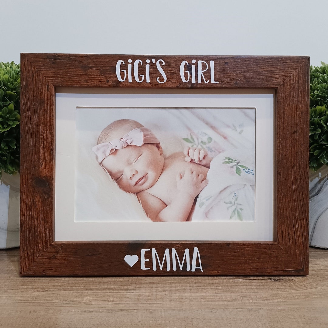 Gigi's Girl Personalized Picture Frame, Gigi Gift, Gigi Mother's Day ...