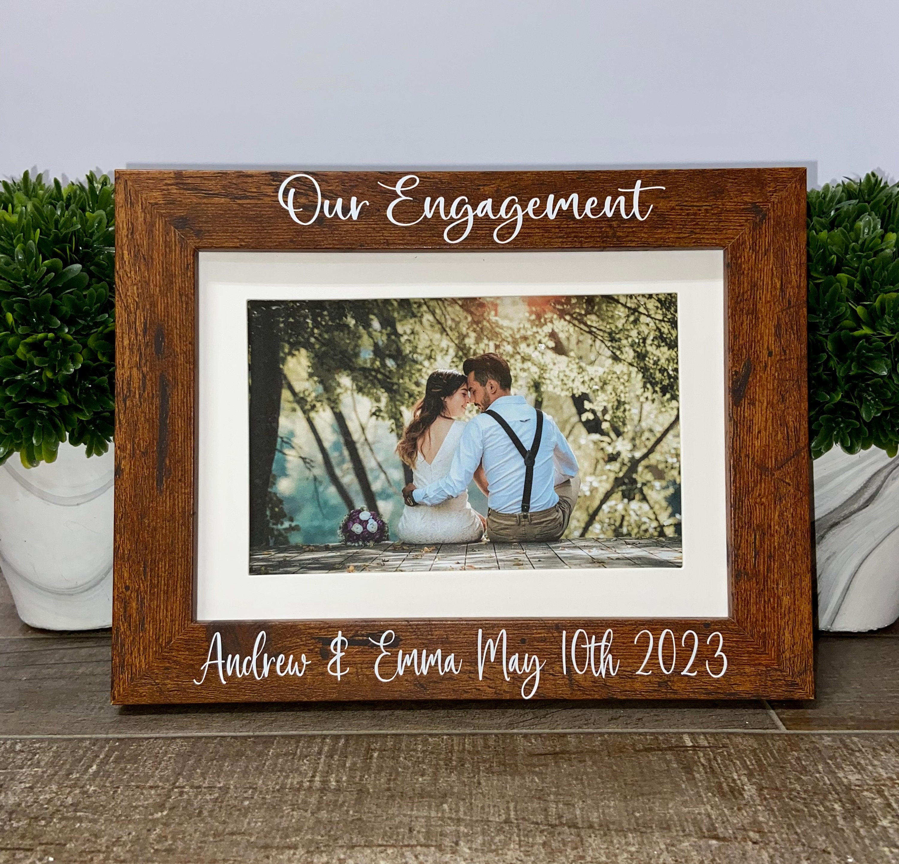 Marcos Para Regalos De Compromiso SRADMO Marco De Fotos De Compromiso,