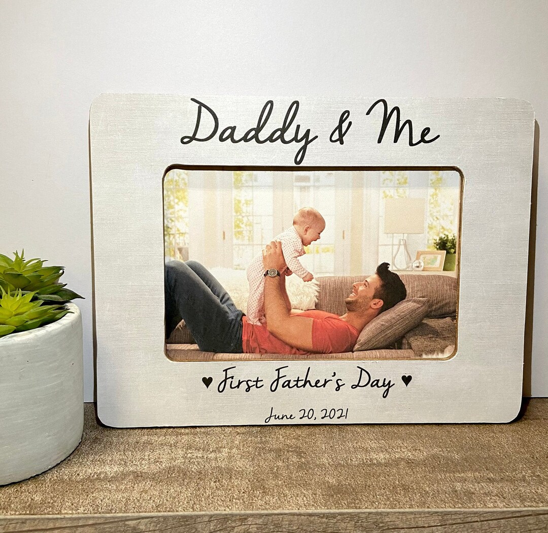 Daddy Personalized Picture Frame Gift, Fathers Day Gift, Dad Gift, New ...