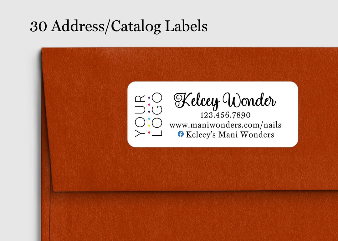 30 Color Street Nail Mail Labels | Color Street Stickers | Nail Mail ...