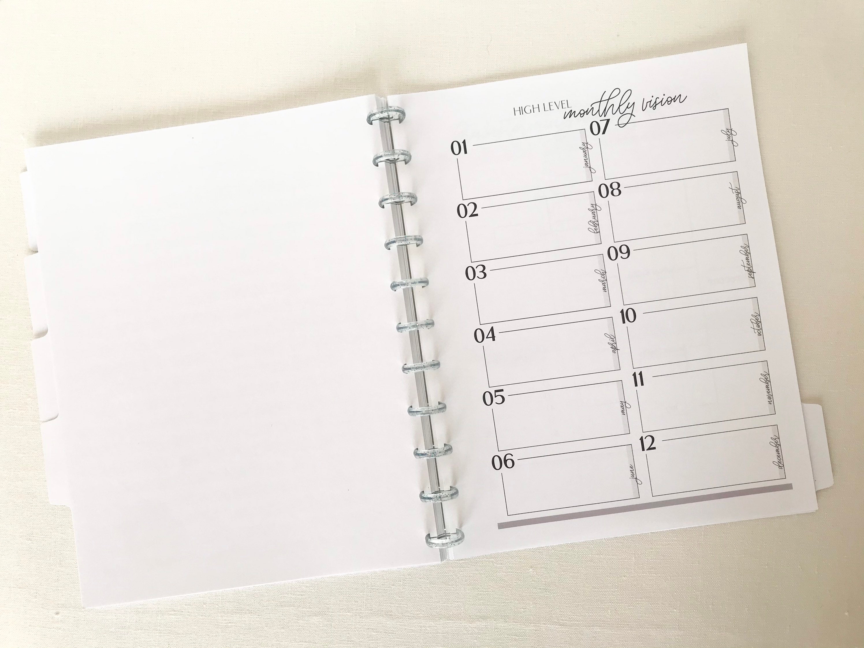 Discbound Color Street Planner for Stylists | Color Street Business ...