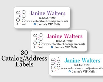 Custom Qr Code Sticker Colorstreet Stickers With Qr Code Colorstreet ...