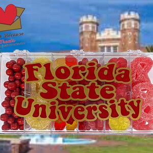 Personalized Acrylic Candy Box College, Sorority, Free Shipping - Etsy