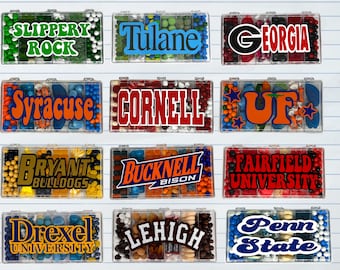 Personalized Acrylic Candy Box College, Sorority, Free Shipping - Etsy