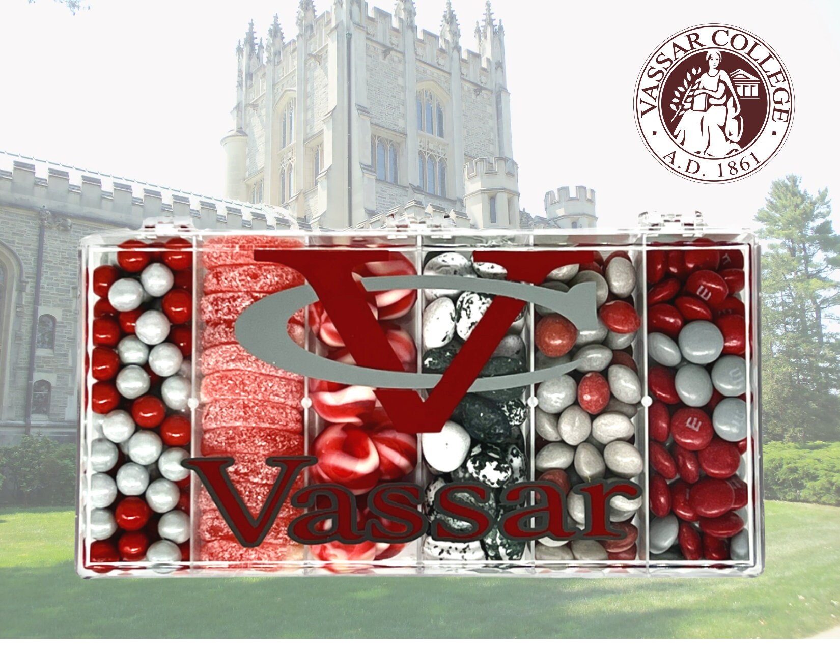 Personalized Acrylic Candy Box College Sorority Free - Etsy