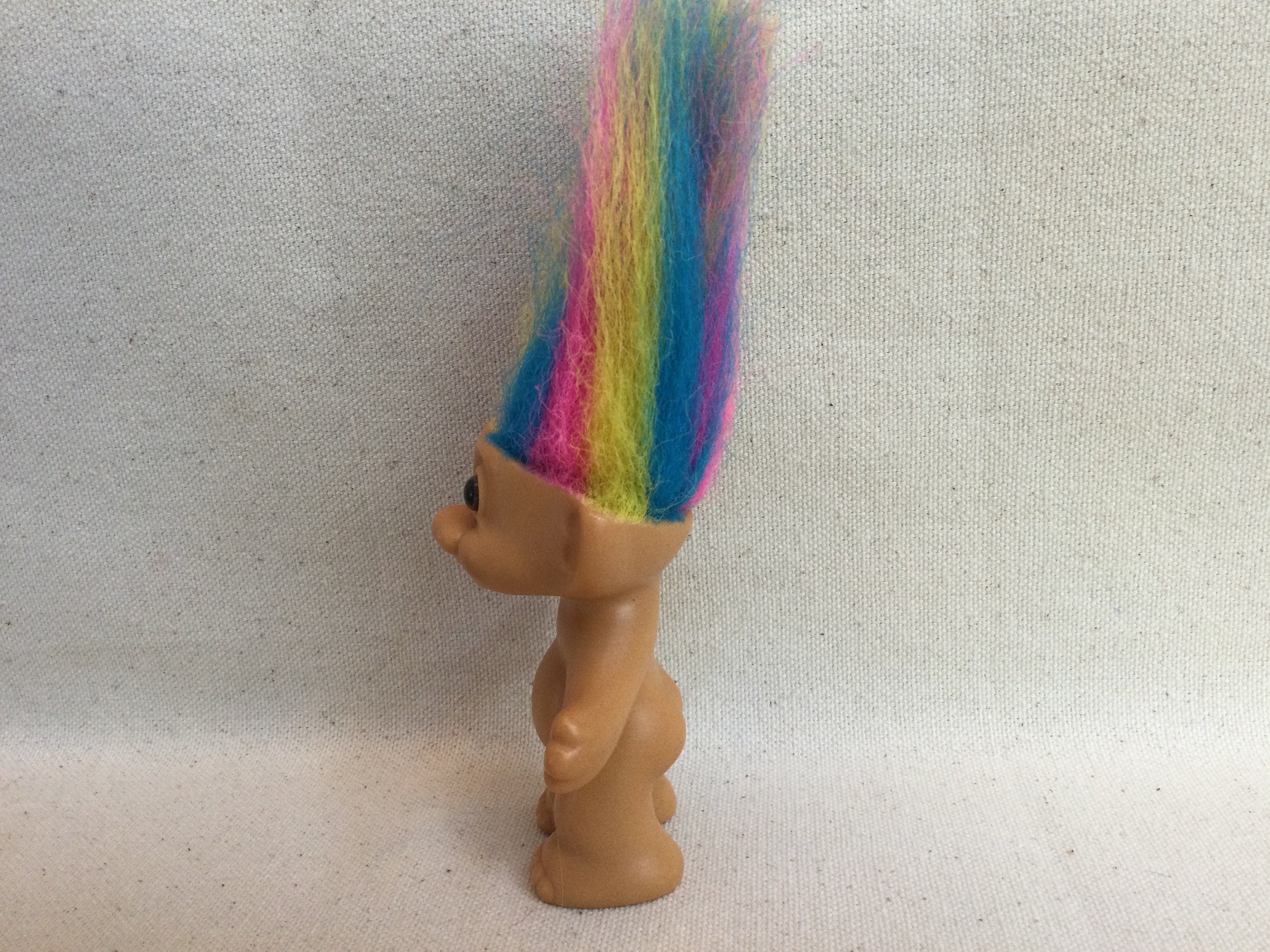 Russ Rainbow Troll With Rainbow Hair, Multicolored Hair Troll, Good ...