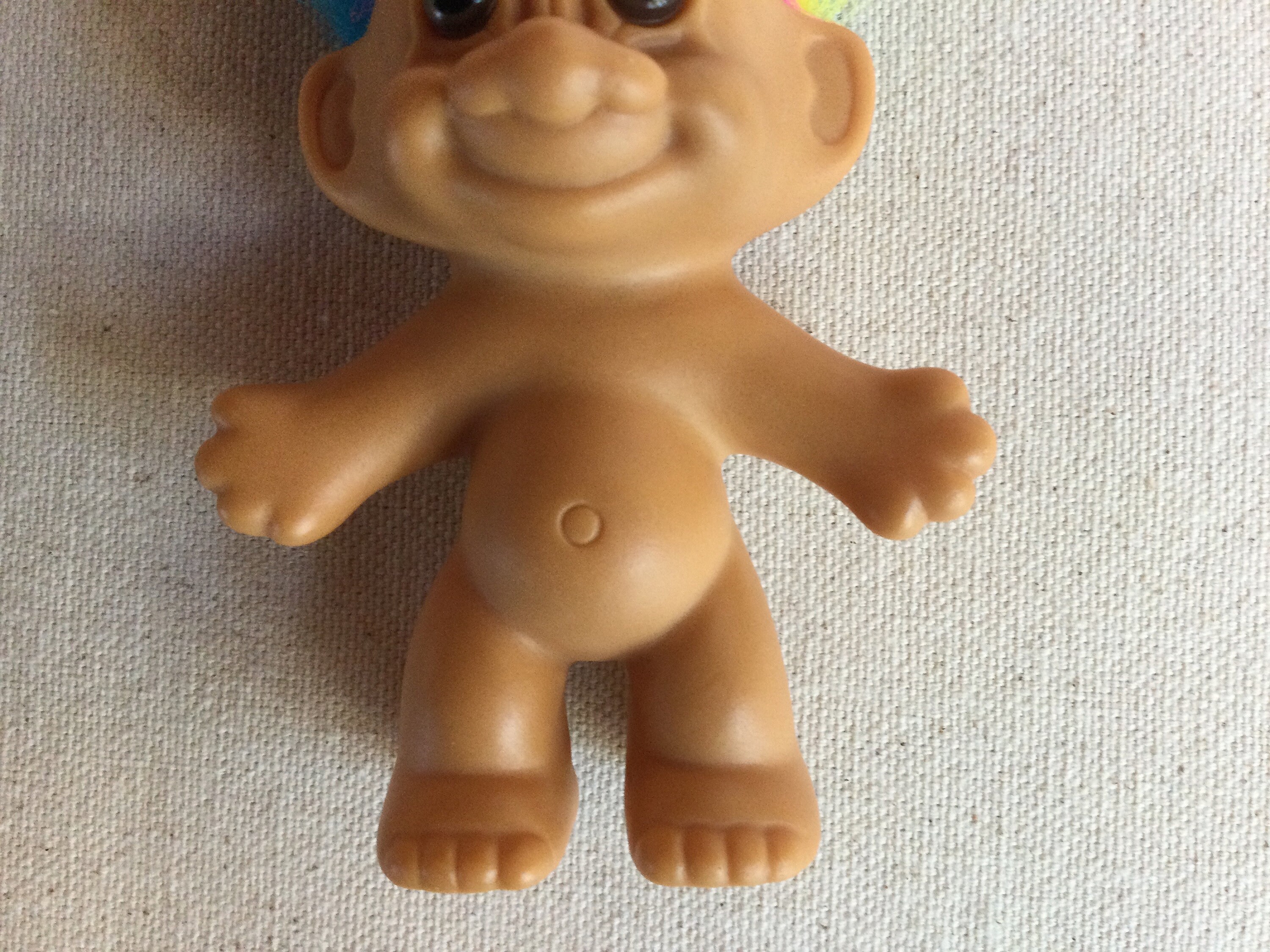 Russ Rainbow Troll With Rainbow Hair, Multicolored Hair Troll, Good ...