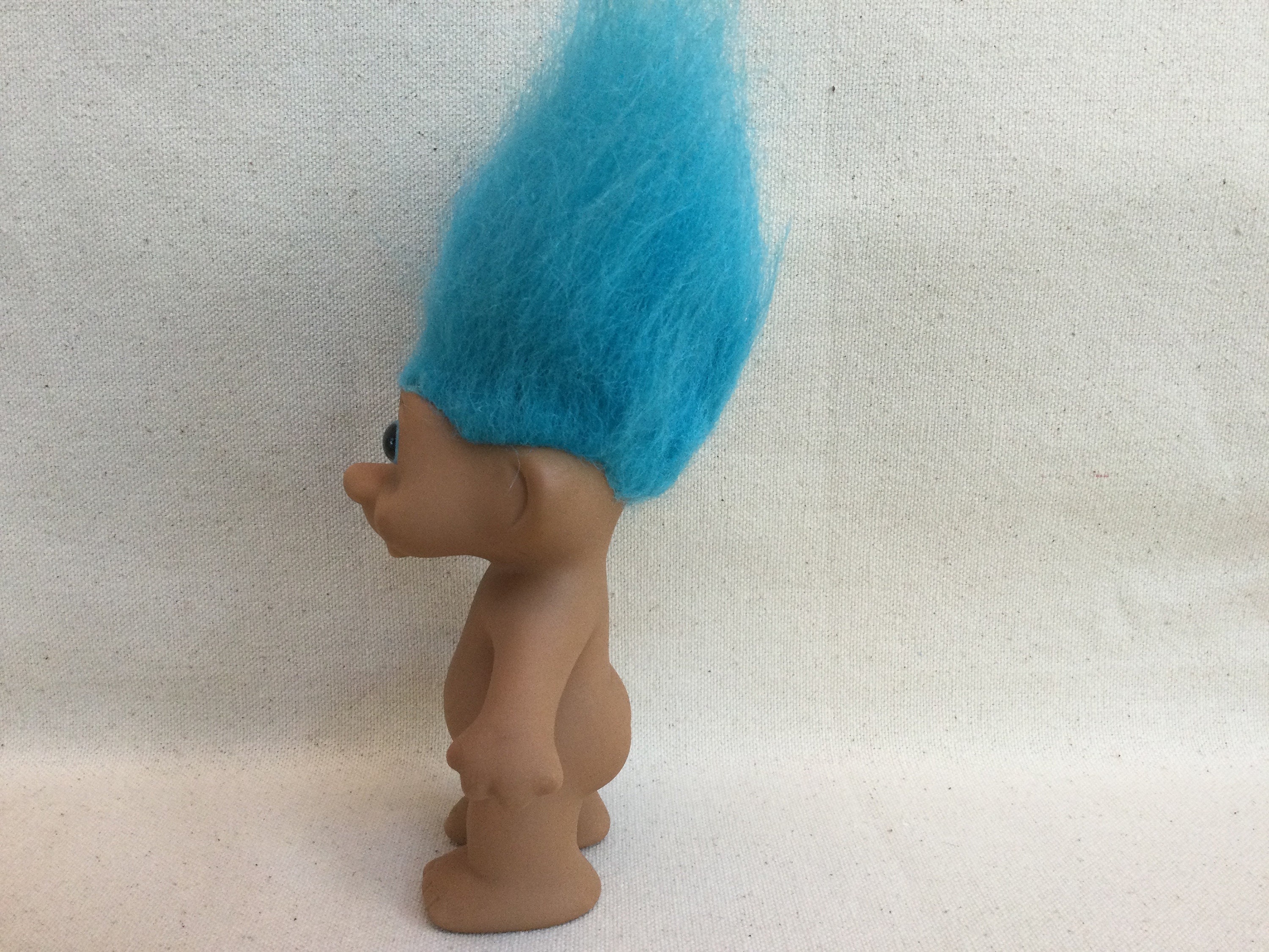 Blue Hair Blue Eyes Troll by TN’T, 1991 Vintage Troll - Etsy
