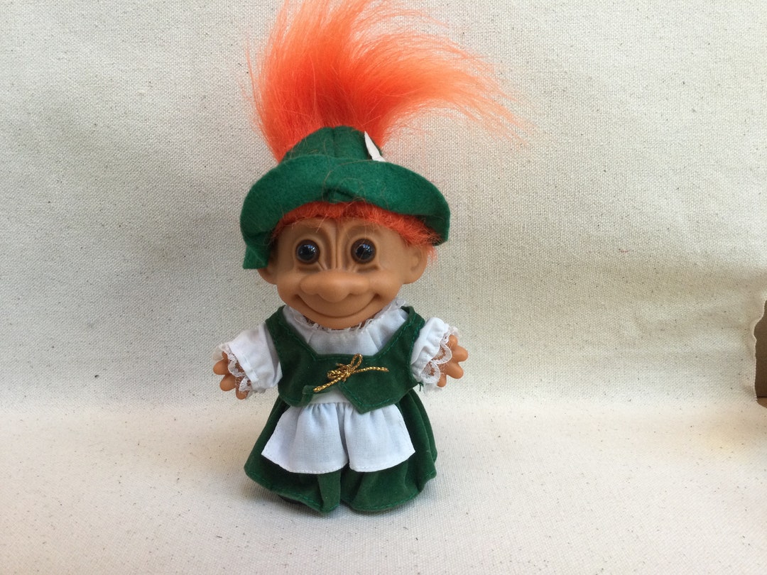 Russ Troll Doll, Traditional Clothing Irish Troll, International Troll ...