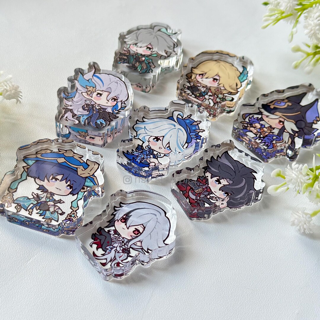 Genshin Impact Mini Standee - Etsy