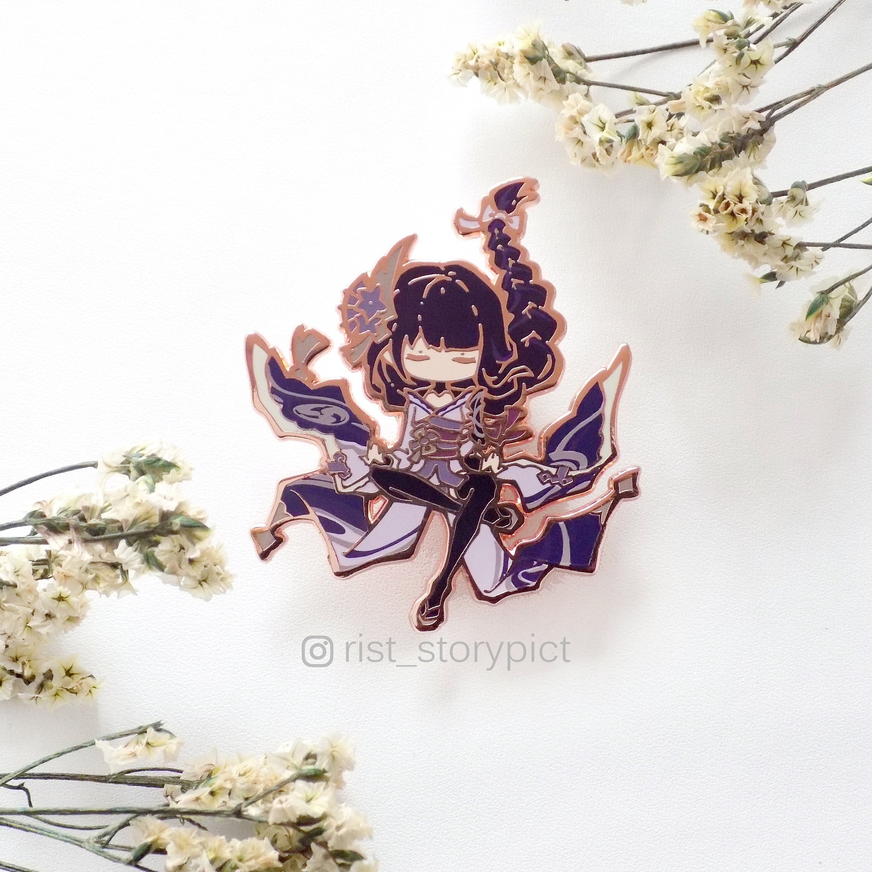 Raiden Ei & Raiden Makoto Special Bundle Hard Enamel Pin - Etsy