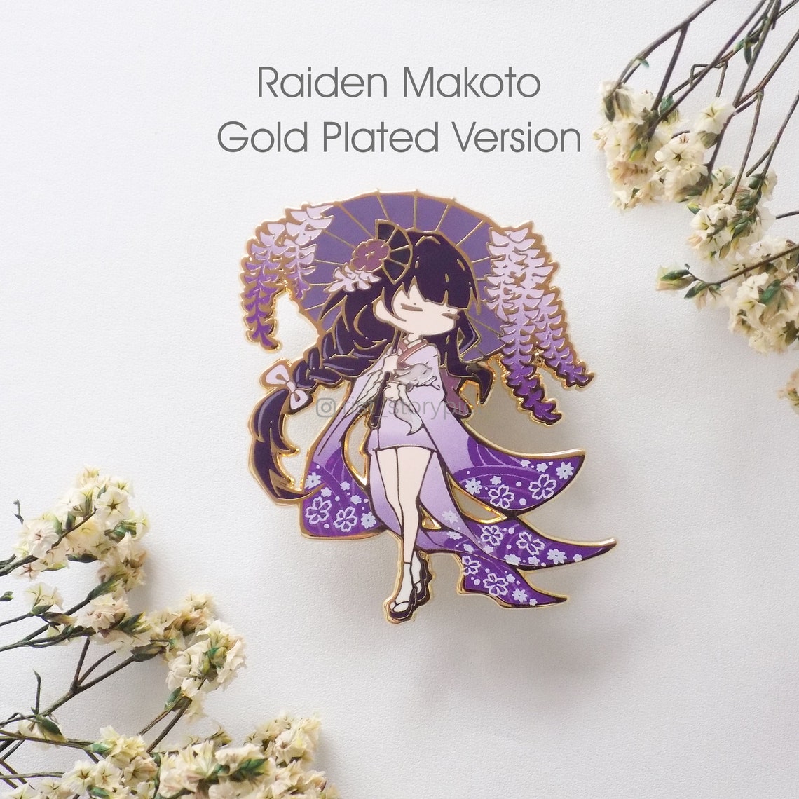 Raiden Ei & Raiden Makoto Special Bundle Hard Enamel Pin - Etsy