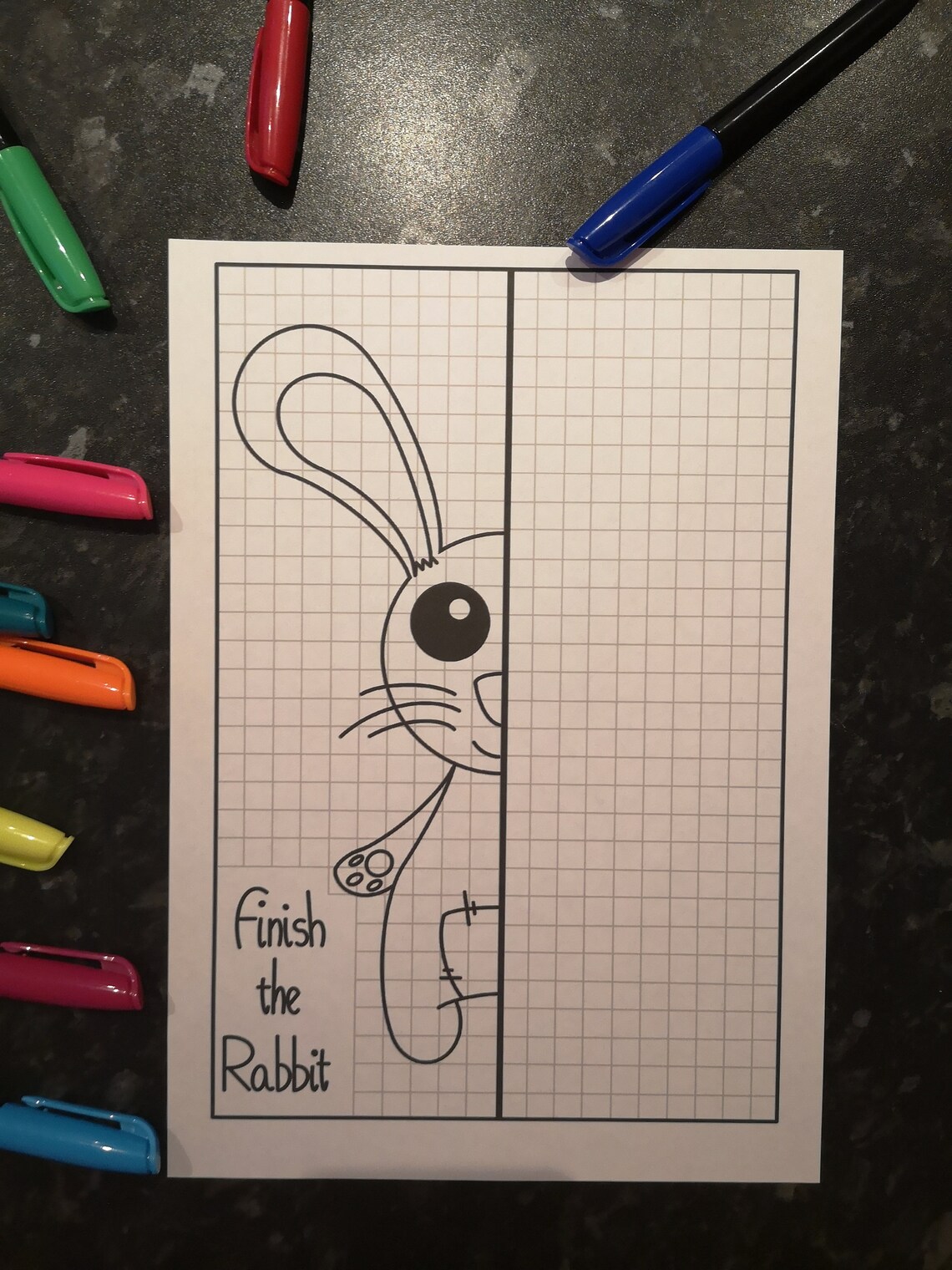 Easter Work/colouring Sheets Printable | Etsy