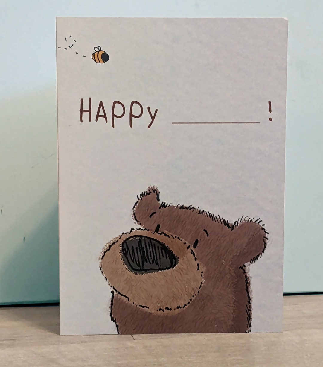 Happy _____ Fill in the Blank Card - Etsy