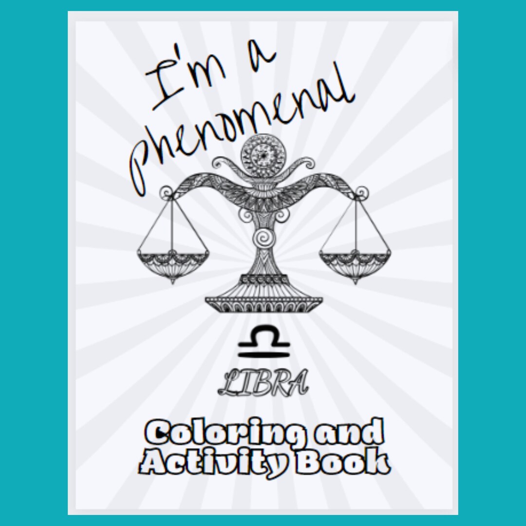 Zodiac Coloring Book: Libra Astrology Coloring Book for Adults With the ...