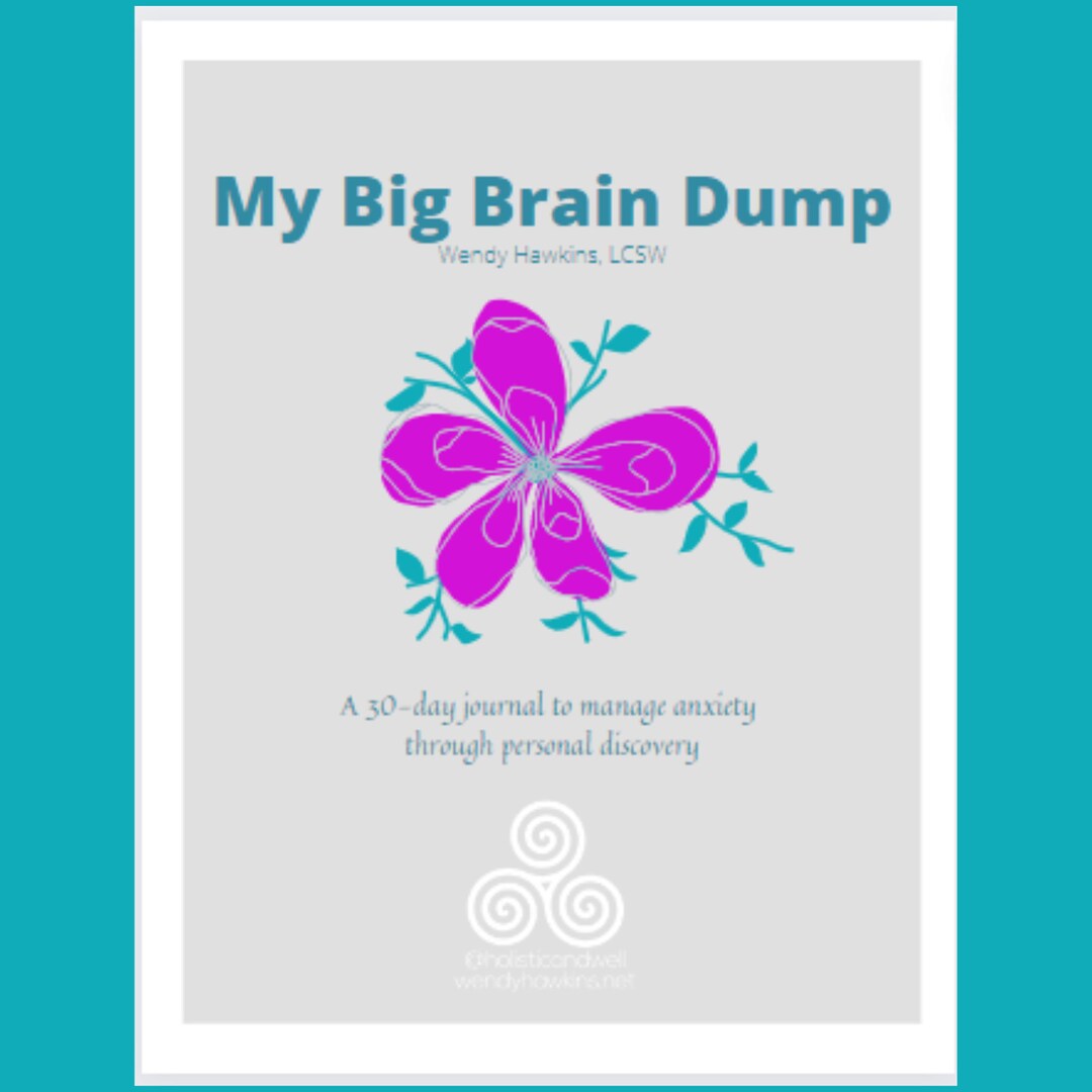 Anxiety Workbook, Mental Health Journal, Guided Prompts, Psychology ...