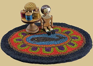 Hitty's Punchneedle Whale Rug - Etsy