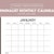 Minimalist Monthly Printable Calendar 2023, Simple Calendar Design ...
