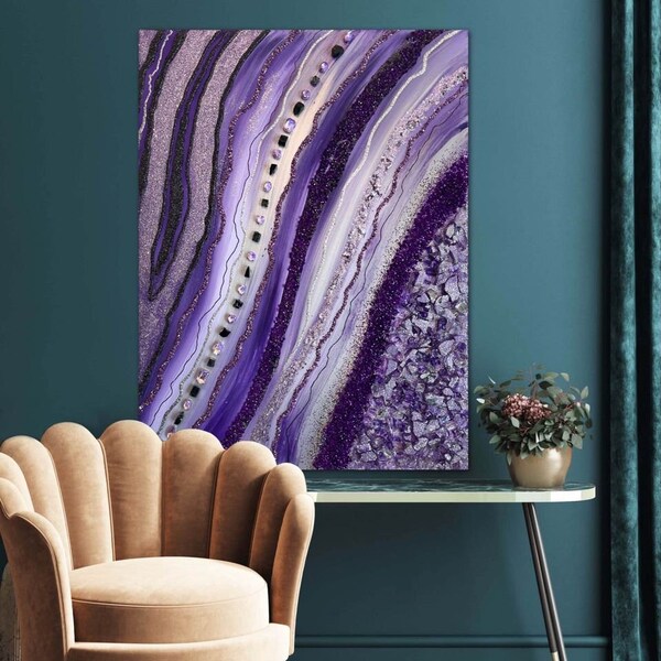 Geode Painting - Etsy