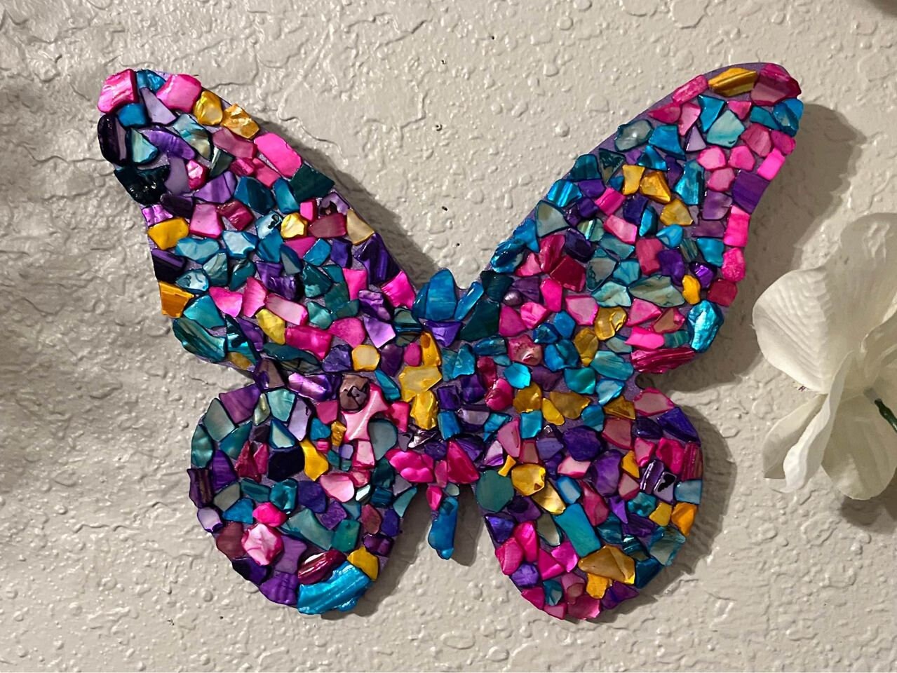 Mosaic Patterns Butterfly