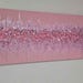 Pink Glitter Glass Painting, Pink Glass Painting, Pink Glass Art, Pink ...