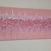 Pink Glitter Glass Painting, Pink Glass Painting, Pink Glass Art, Pink ...