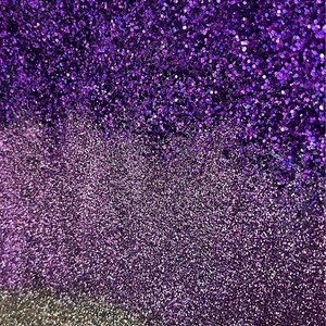 Purple Ombre Glitter Painting, Glitter Wall Art, Purple Wall Art ...