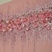 Pink Glitter Glass Painting, Pink Glass Painting, Pink Glass Art, Pink ...
