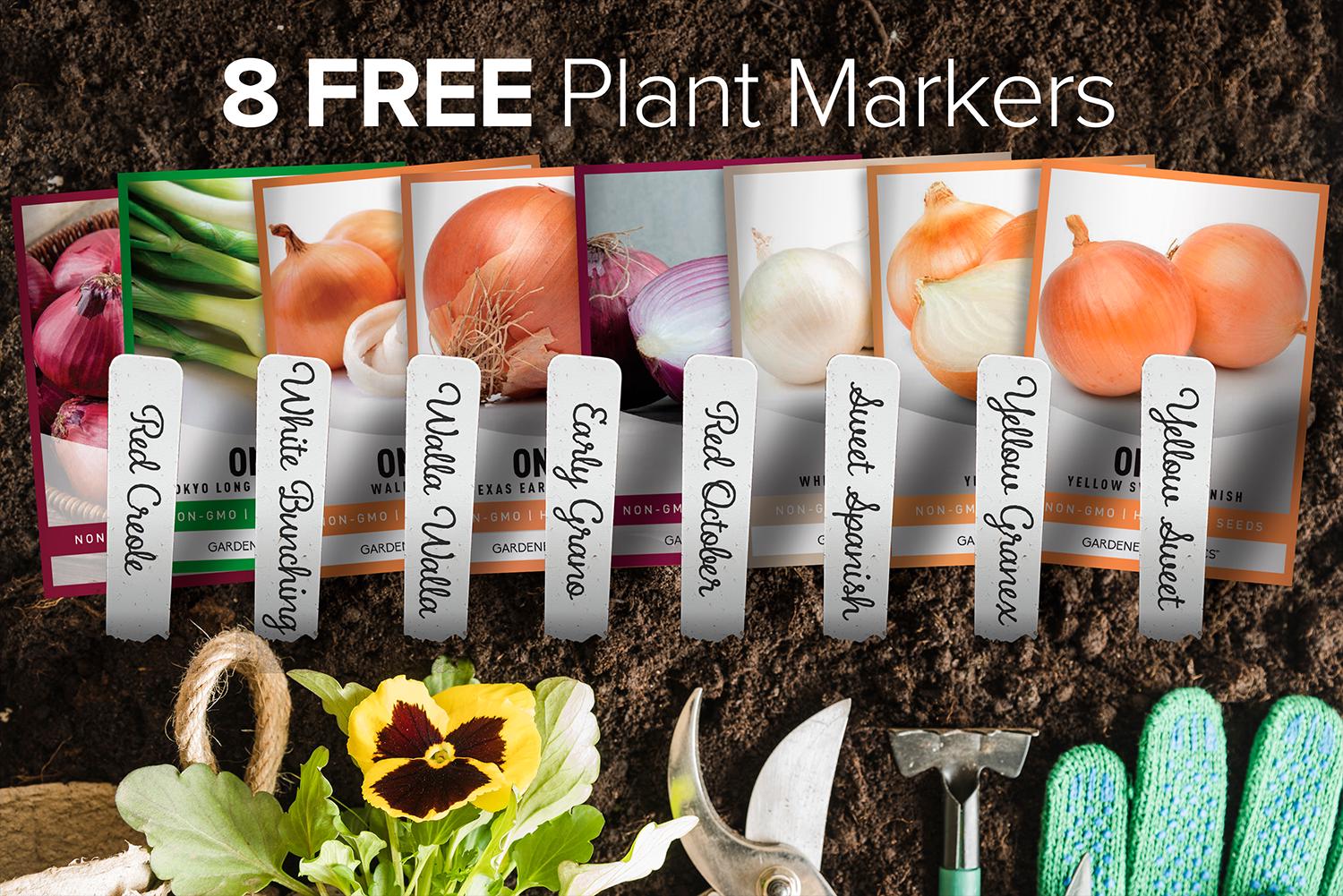 Onion Seed Assortment | 8 Variety Pack - Etsy