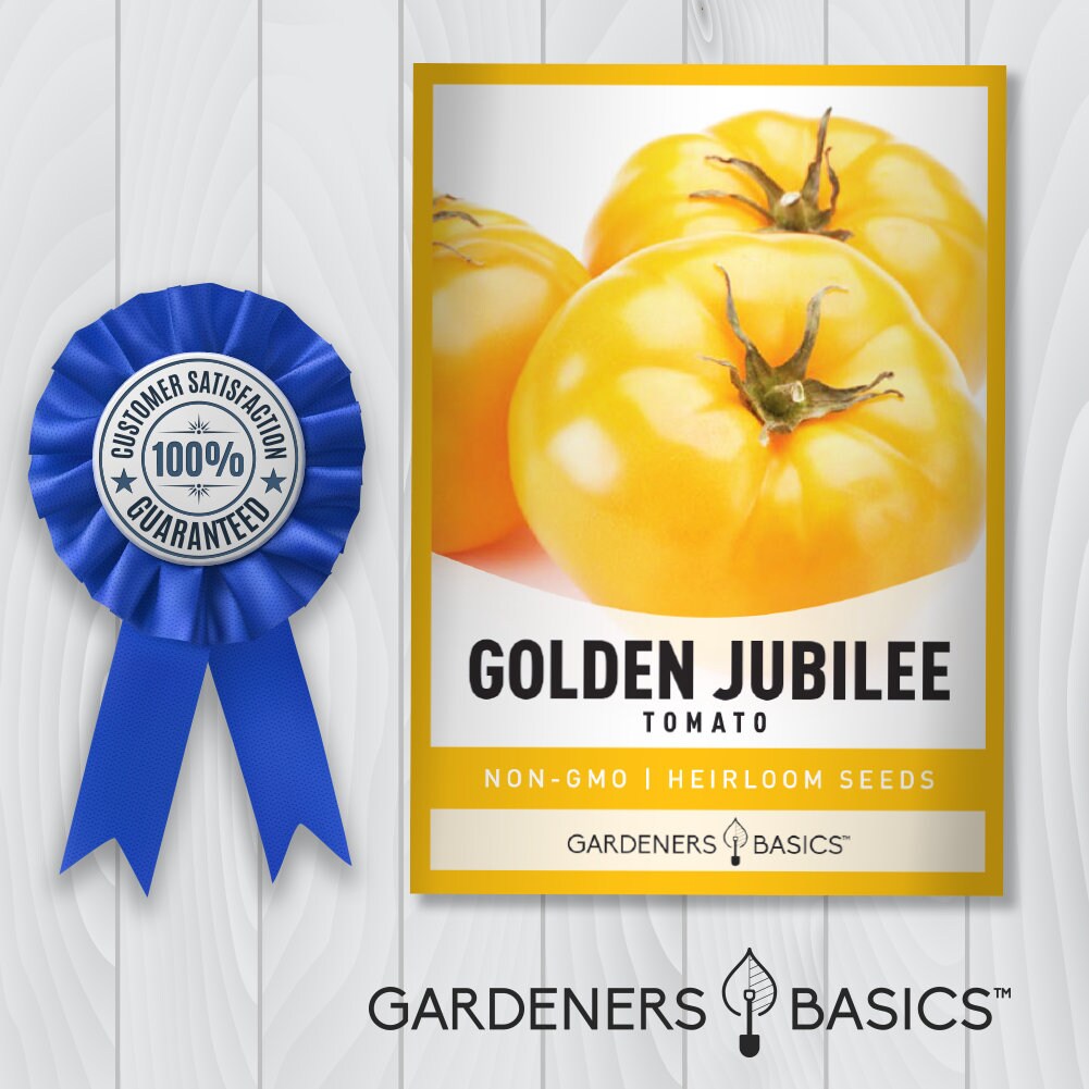 Golden Jubilee Tomato Seeds for Planting - Heirloom, Non-gmo Seeds for ...