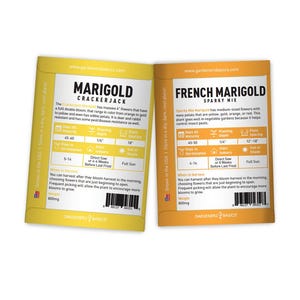 Marigold Seeds for Planting | 4 Variety Pack - Etsy