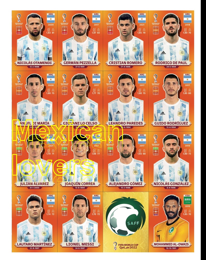 Album Panini Qatar 2022 version Digital - Etsy