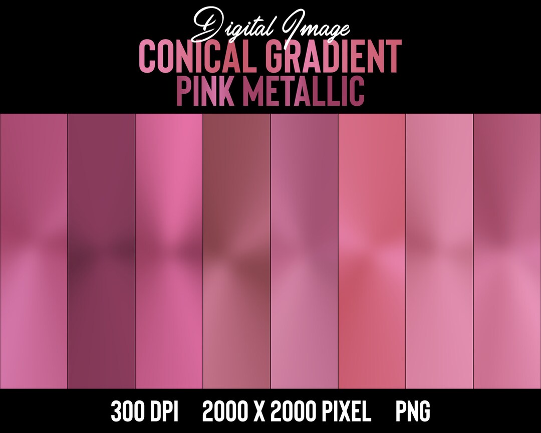Pink Conical Gradient Digital Image | Conical Gradient | Gradient ...
