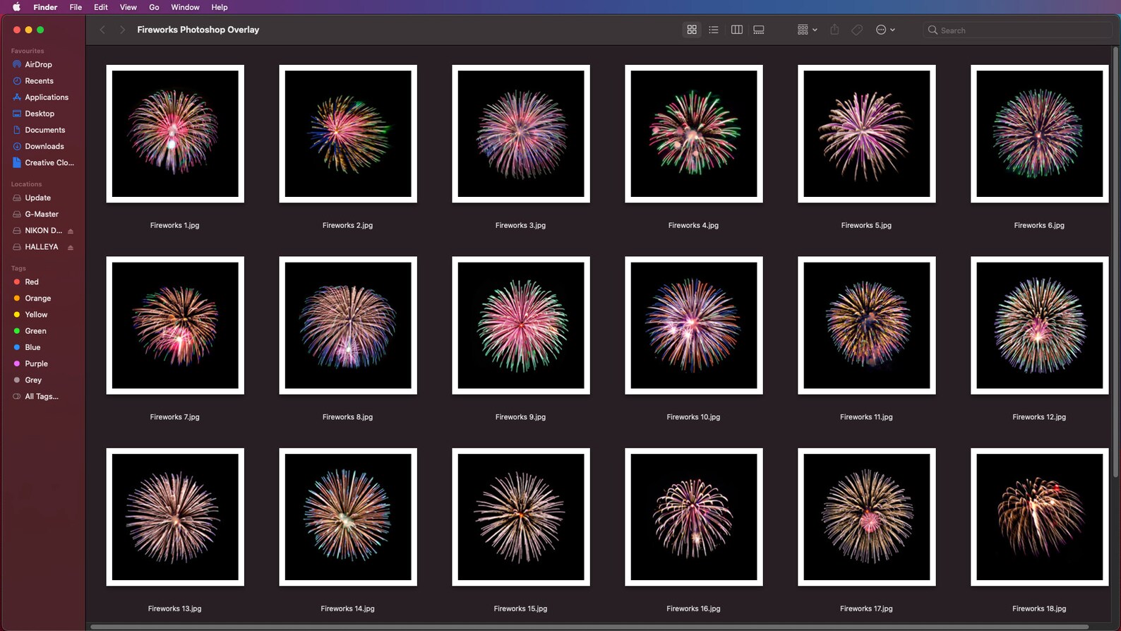 19 Fireworks Overlays, Photoshop Fireworks Overlays DIGITAL DOWNLOAD - Etsy