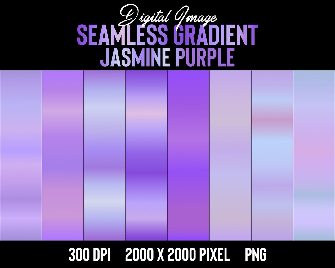 Seamless Jasmine Purple Gradient Digital Image | Gradient Background | Jasmine Purple Metallic ...