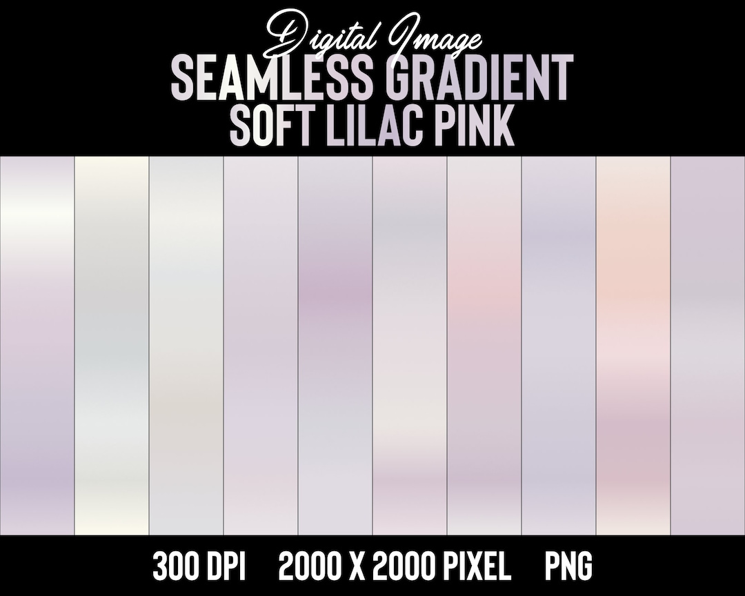 Seamless Soft Lilac Pink Gradient Digital Image | Gradient Background ...