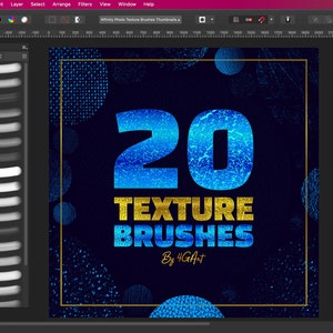 Affinity Texture Brushes for Affinity Photo and Affinity Designer Pixel ...