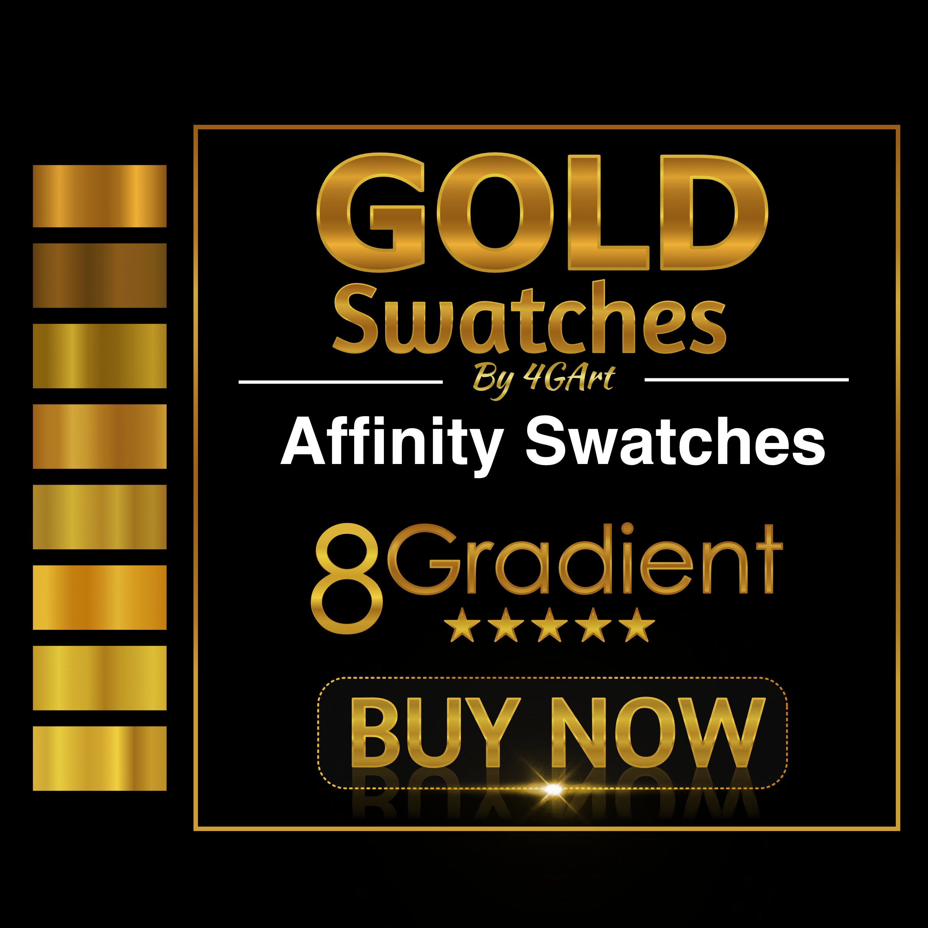Affinity Gradient Swatches Collection Bundle for Affinity Designer ...