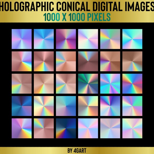 Holographic Paper - Etsy