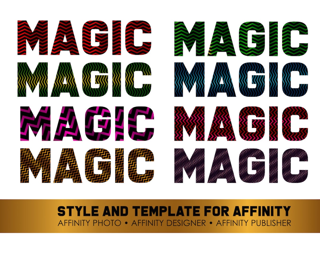 Affinity Style Effects Template | Affinity Designer | Affinity Photo ...