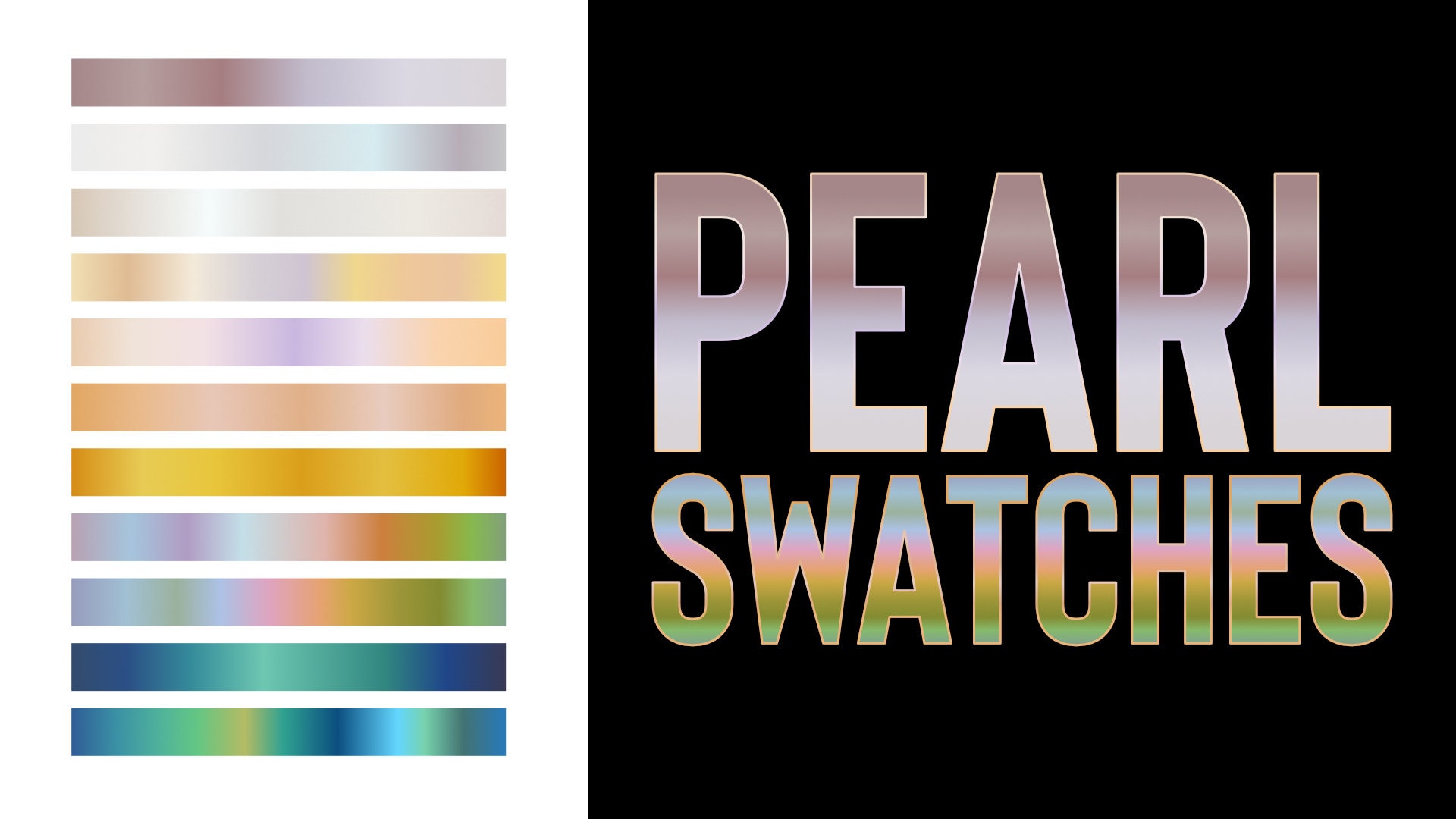 11 Pearlescent Gradient for Affinity Designer, Affinity Photo and ...