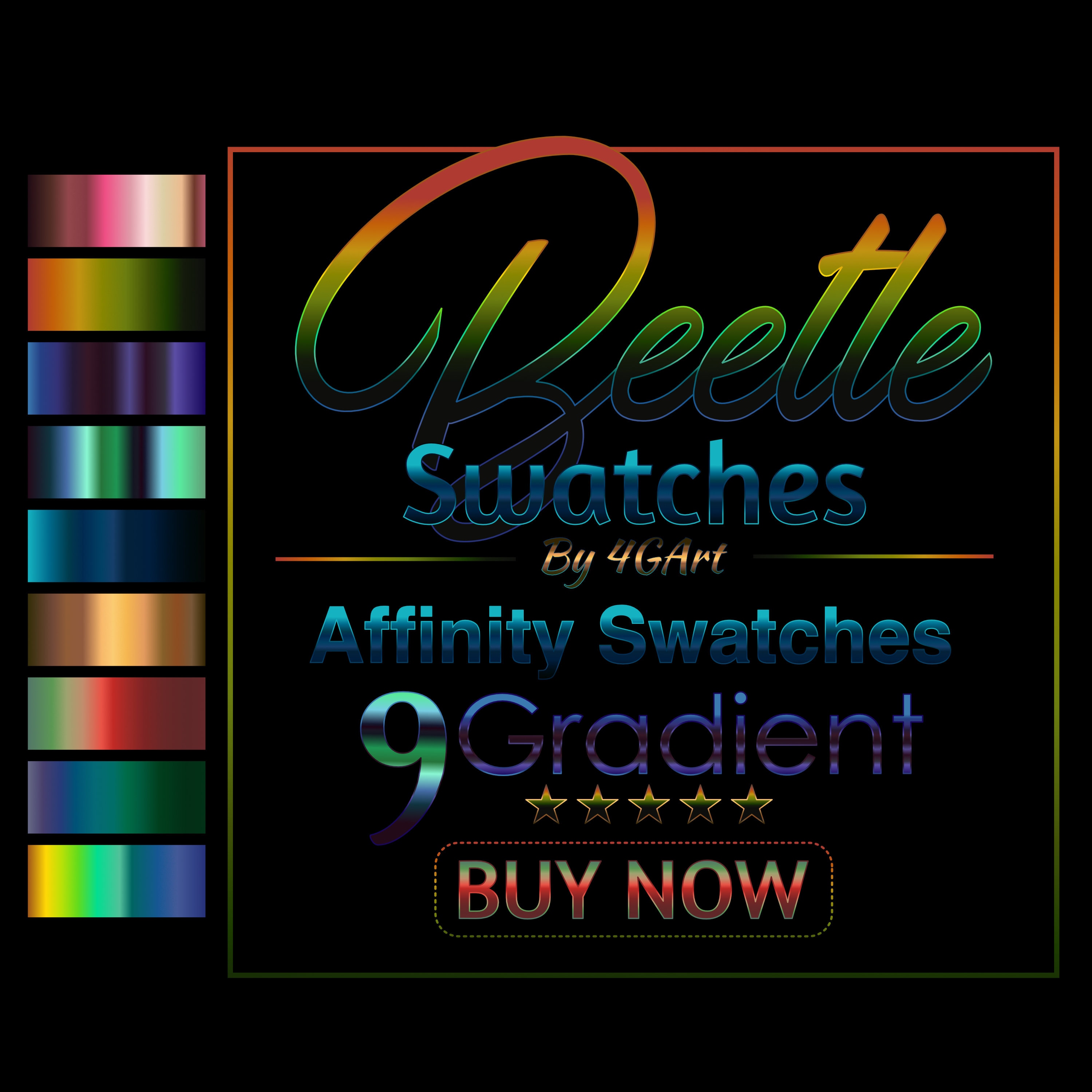Affinity Gradient Swatches Collection Bundle 2 for Affinity Designer ...