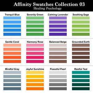 Affinity Color Swatches Bundle for Affinity Designer, Affinity Photo ...