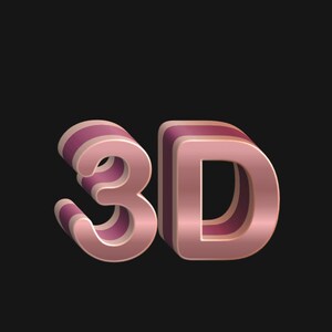 Affinity 3D Rose Gold Text Effect Template | Affinity Designer ...