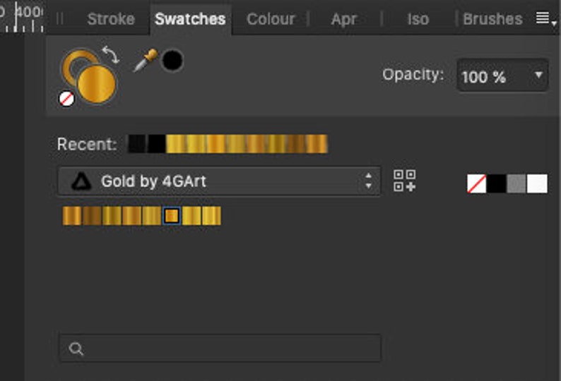 8 Gold Metallic Gradient for Affinity Designer and Affinity Photo - Etsy