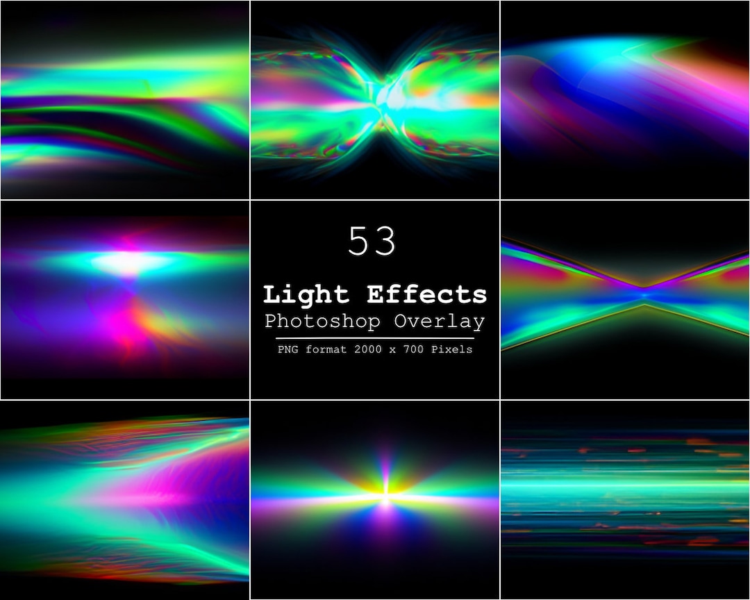 53 Light Effects Overlays, Light Leaks, Light Effects, Light Overlays ...