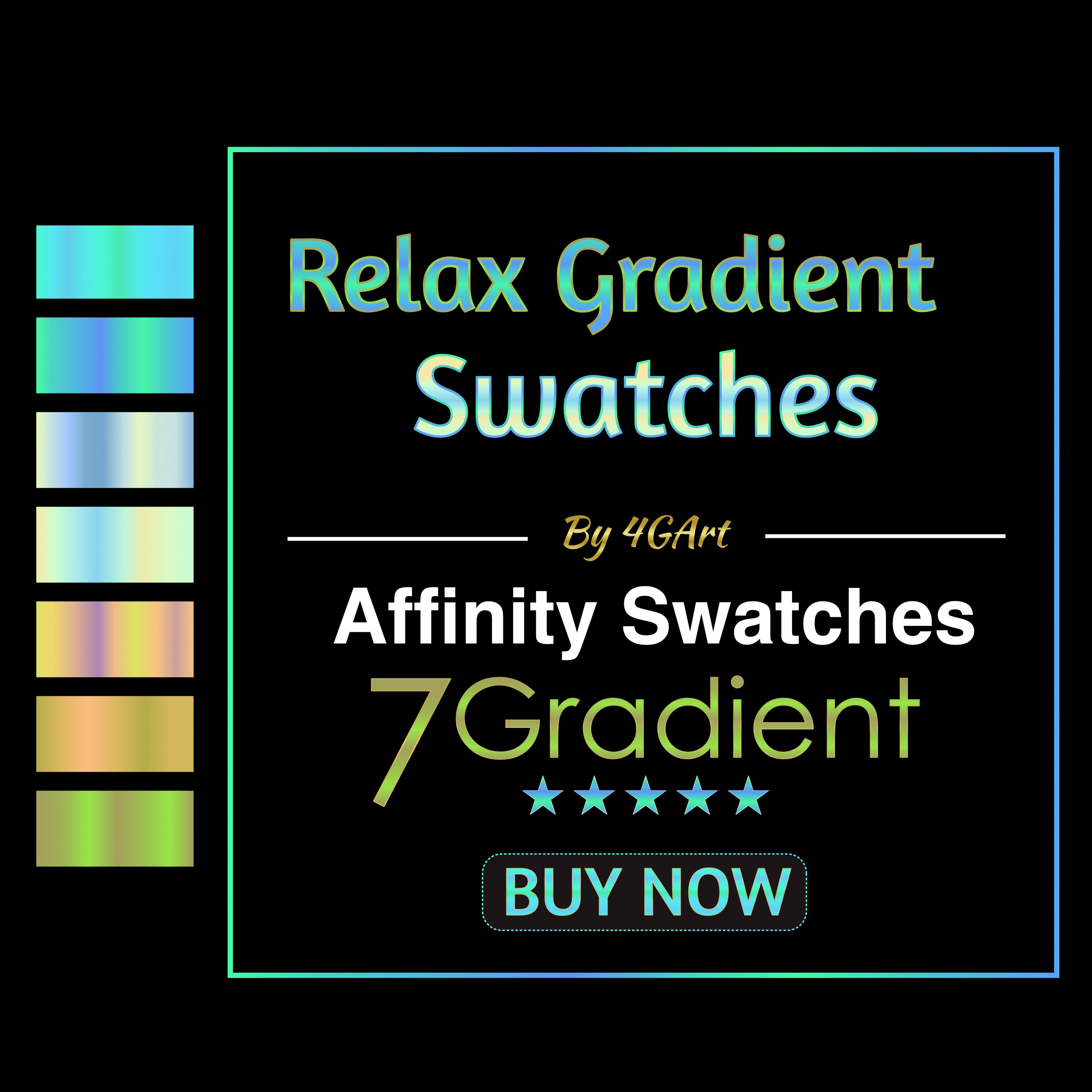 Affinity Gradient Swatches Collection Bundle 2 for Affinity Designer ...