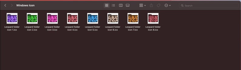 Leopard Desktop Folder Icon for MAC and WINDOWS | Folder Icon | Leopard ...